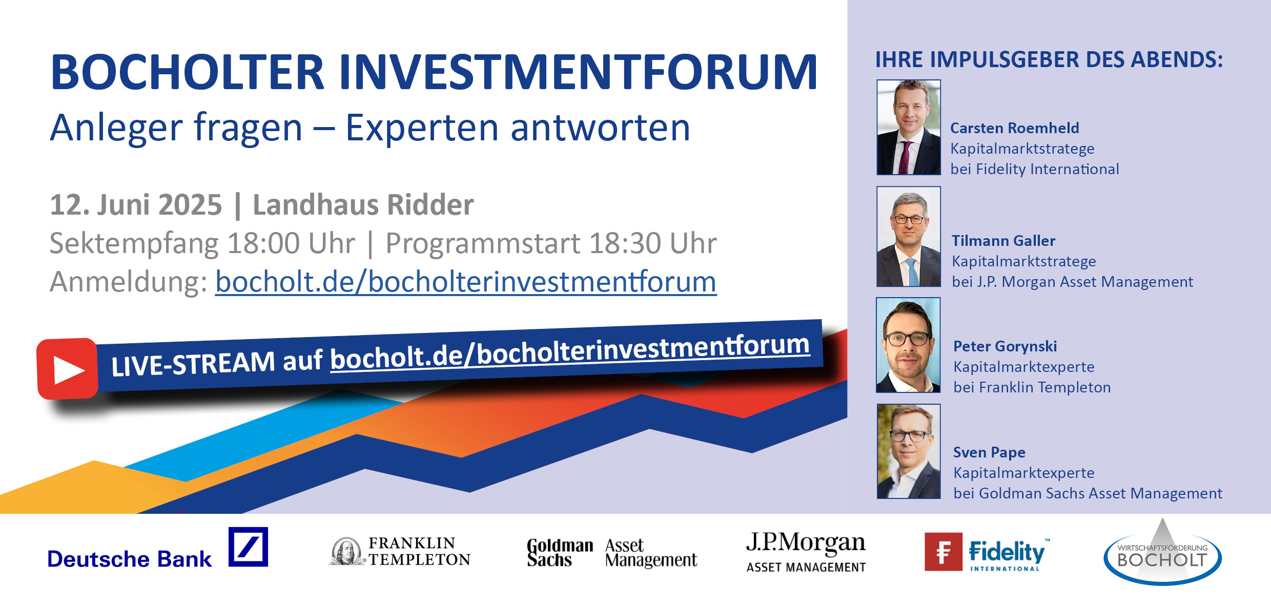 Bocholt.de | Livestream: Bocholter Investmentforum